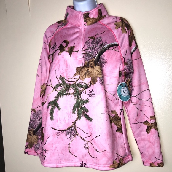 Tops | Realtree Licensed Product Pink Camo Top | Poshmark